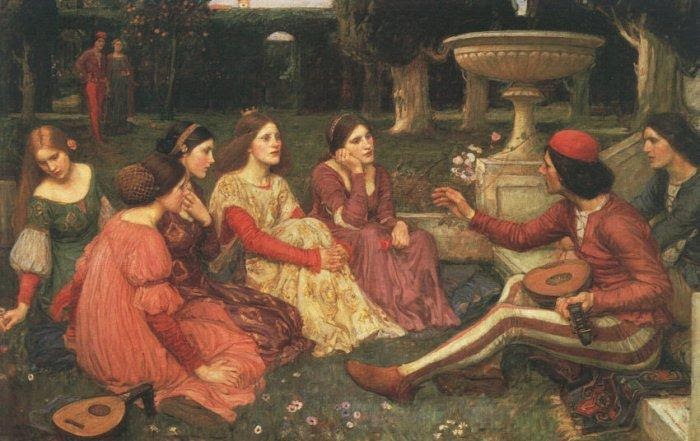 The Decameron by Giovanni Boccaccio: Who was in the Decameron
