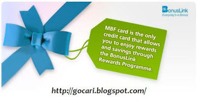 [MBF Card] The BonusLink Reward Program ~ GoCari | Malaysia Contest