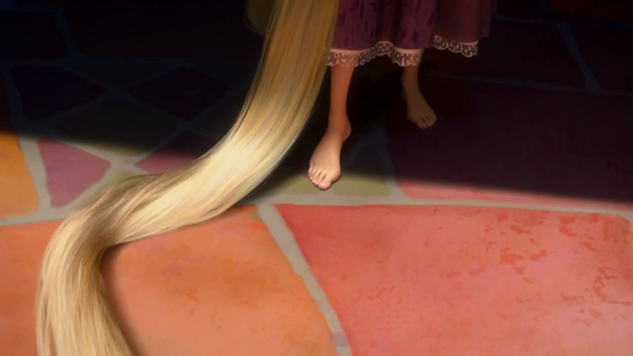Anime Feet: Rapunzel (Tangled Teaser plus Extra)
