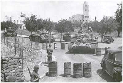 Jerusalem History in pictures: Jerusalem 1948 war of independebce