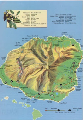 PMRF Barking Sands, Kauai: A Moving Guide: Kauai Map