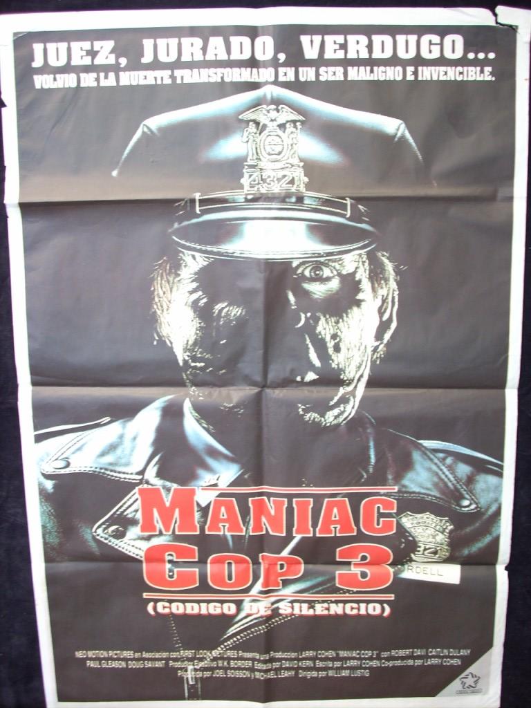 El cine clase B de Fede: Maniac Cop 3: Badge of Silence (1992) dirigida ...