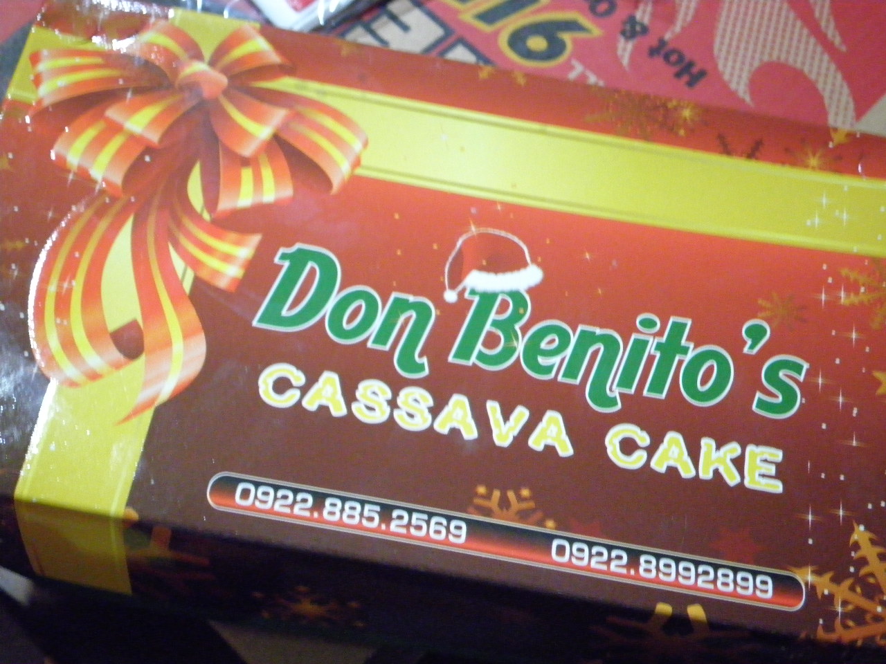 Foodamn Philippines Cassava Cake From Don Benitos
