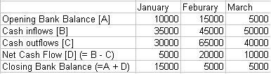 Cash Flow Forecasts