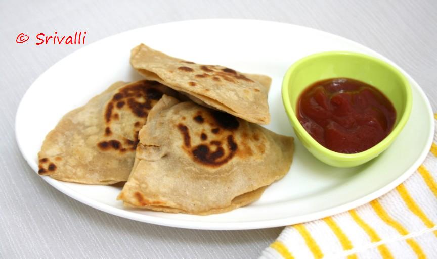 Best Diet Planning: Mini Triangle Stuffed Paratha | Step by Step ...
