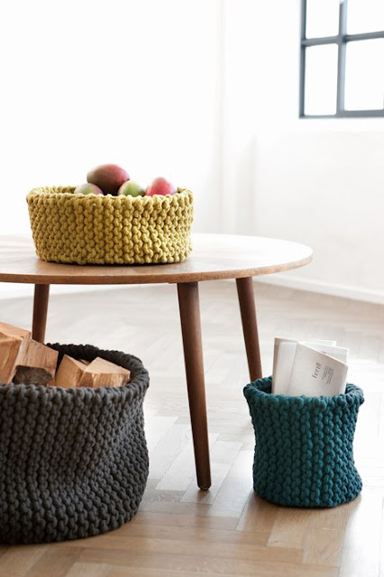 Tough Love Knitters: Knitted Storage Containers