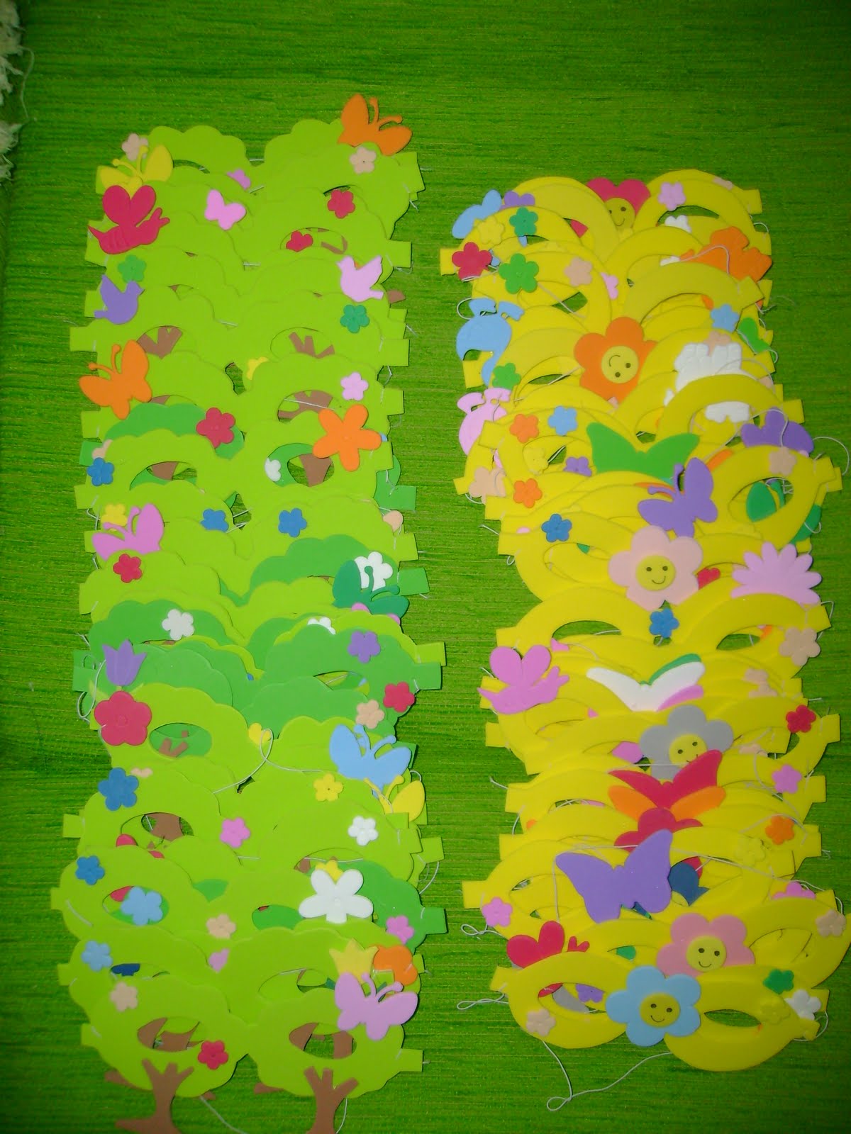 Arte & Criatividade: Máscara - PRIMAVERA