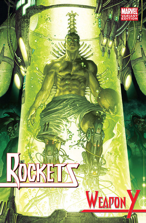 Da Spot: ESPN x Marvel Comics – NBA Team Covers