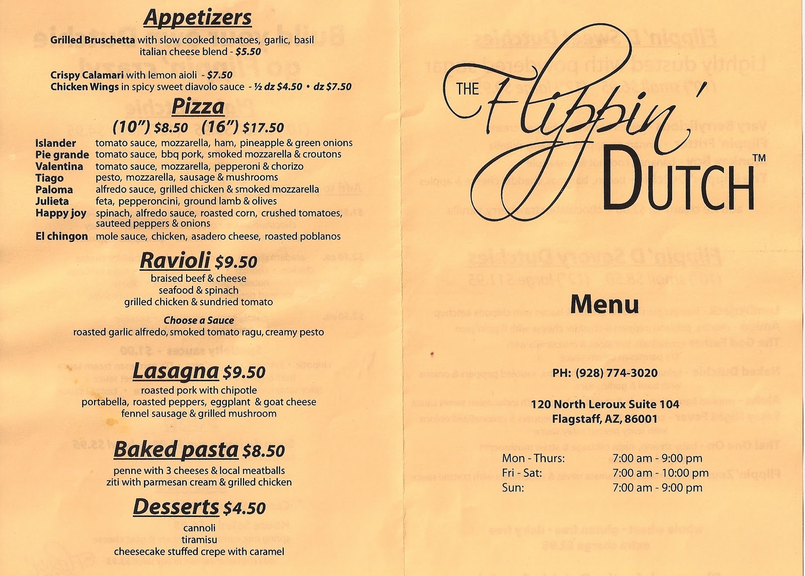 Out West Food Review: New Flagstaff restaurant: Flippin Dutch
