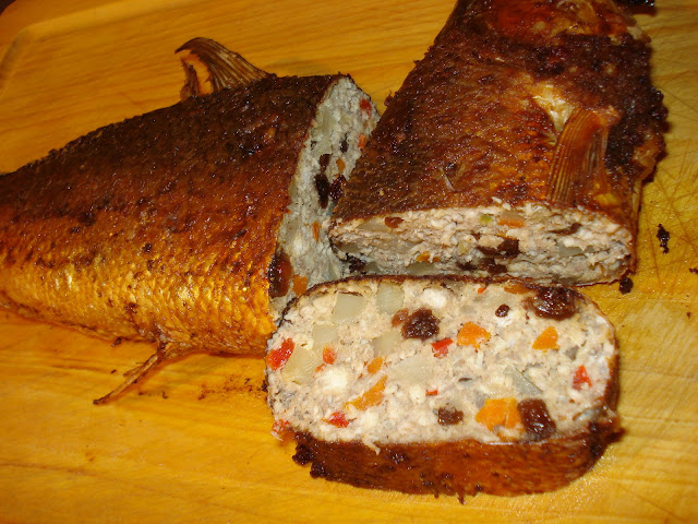 Rellenong Bangus (Stuffed Milk Fish)