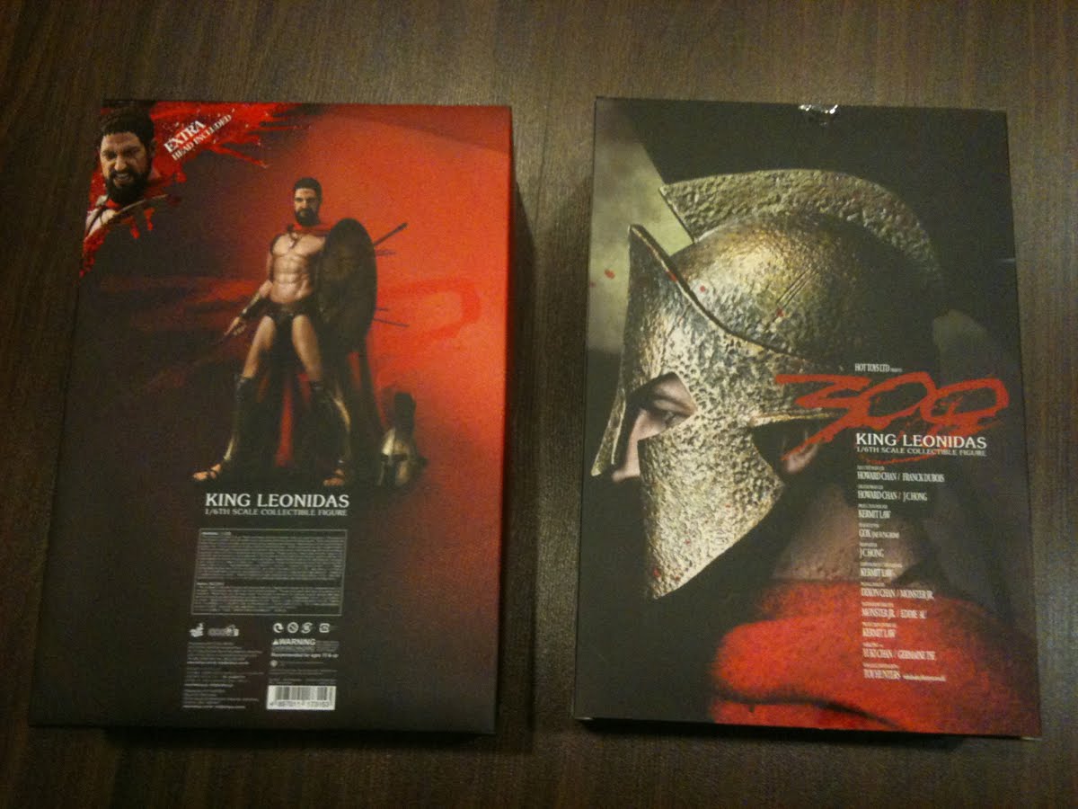 unboxing of hottoys 12inch 300: king leonidas | Kenmoo