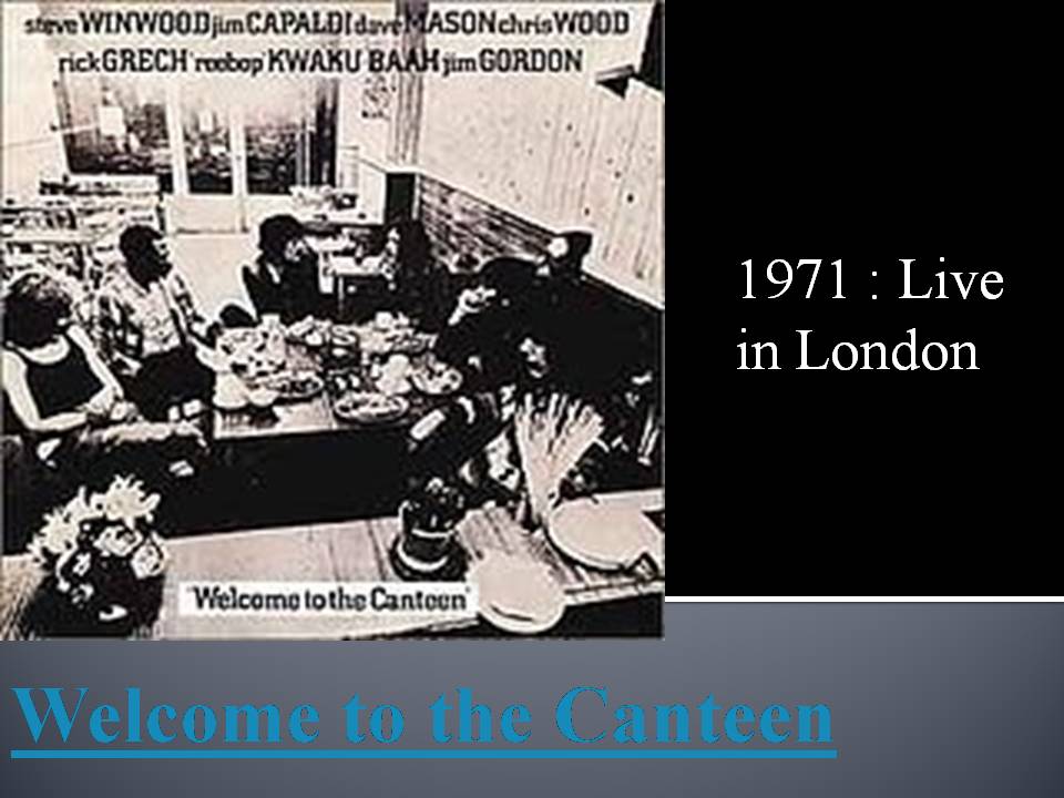 MUSIC HALL HB: DISCOGRAFIA DE TRAFFIC