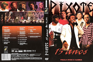 capas de dvd e cd: dvd Pixote 15 anos ao vivo