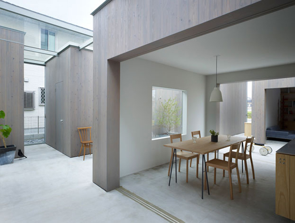Interior Home Design: Neo-Siheyuan Inspired Home in Japan