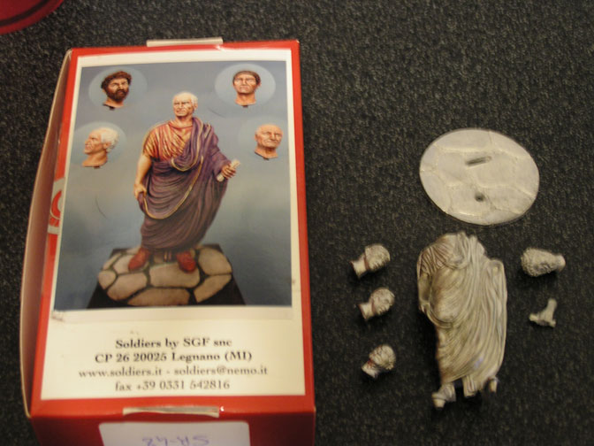 Soldiers 54mm Roman Senator - An Experiment With Lighting ...