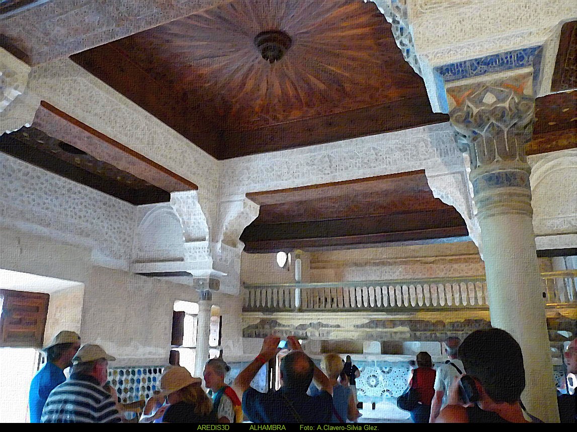 ArteBlog: La Alhambra de Granada: Sala del Mexuar