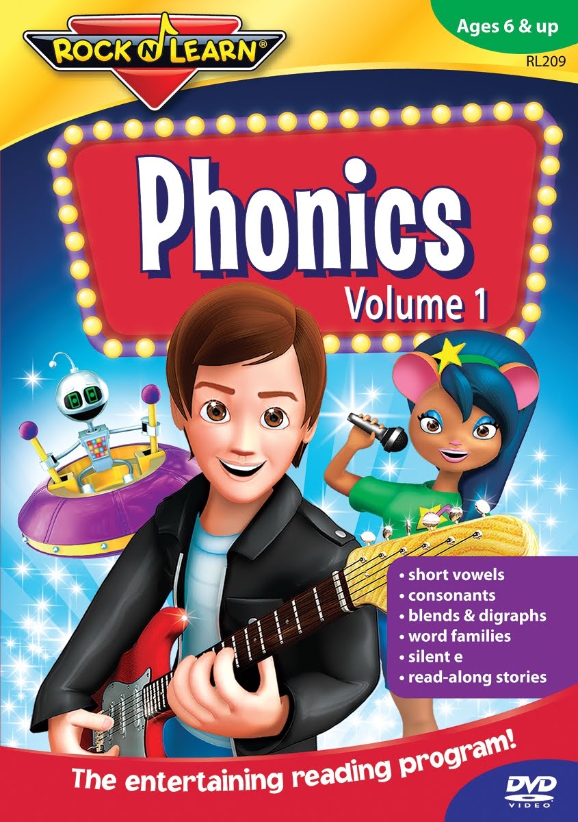 Shawn's Sharings: Rock 'N Learn Phonics DVD Review & Giveaway