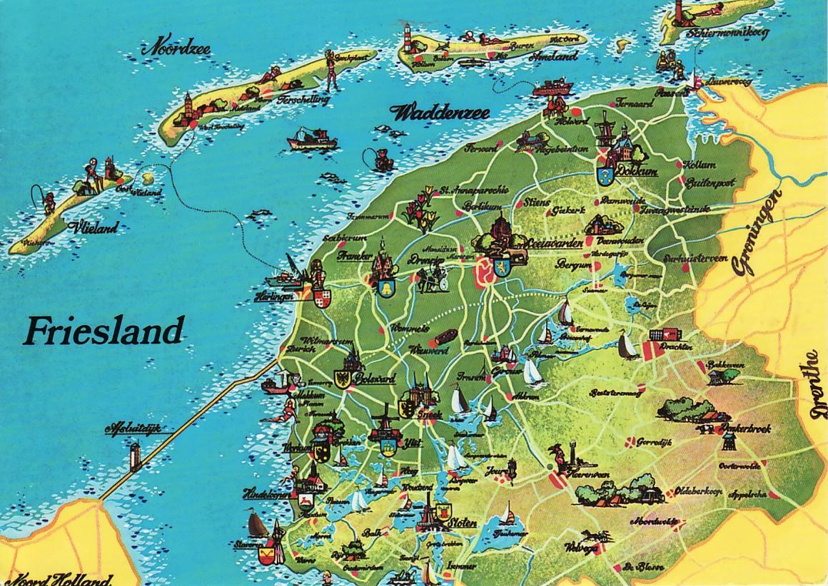 ULVIKARU POSTCARDS: NETHERLANDS - Friesland (Fryslân)