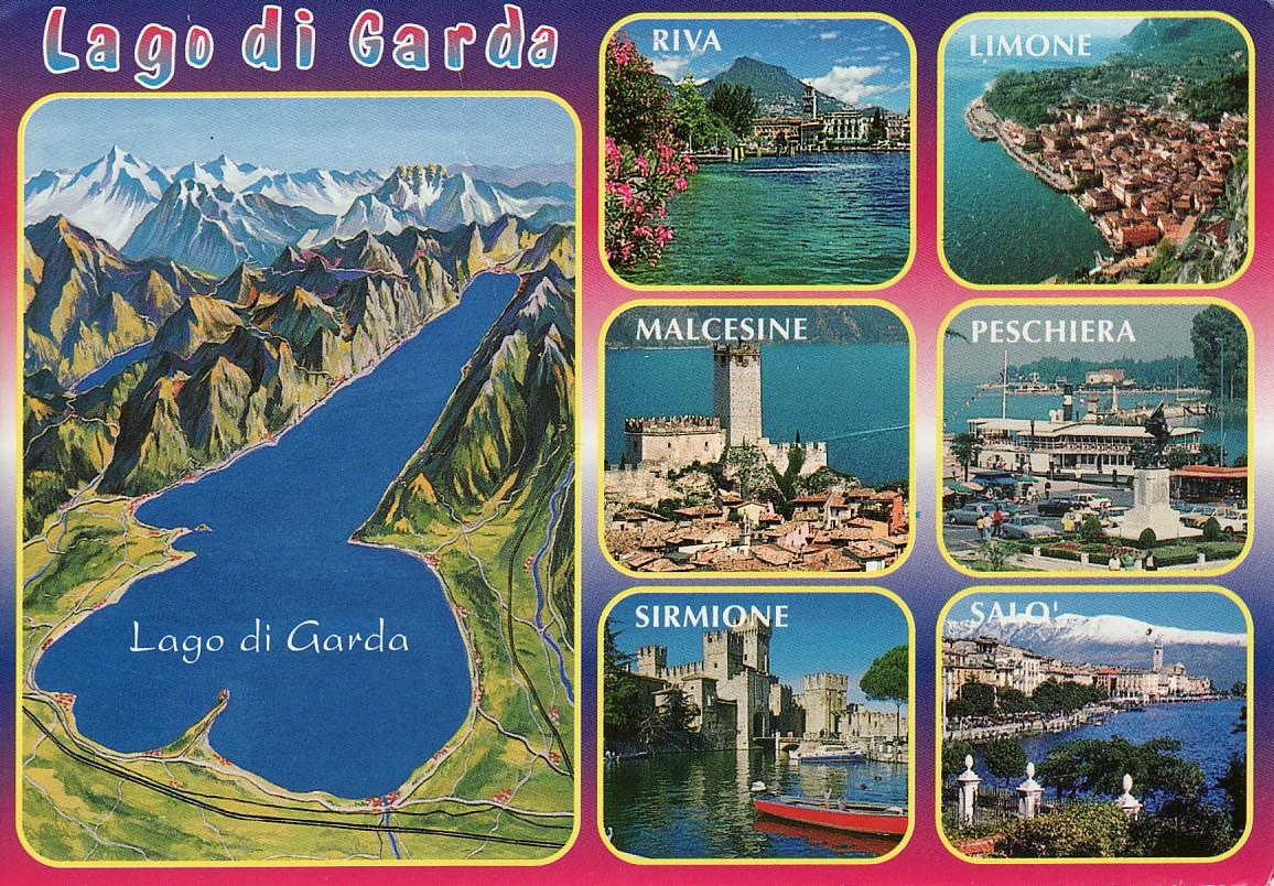ULVIKARU POSTCARDS: ITALY - Lake Garda