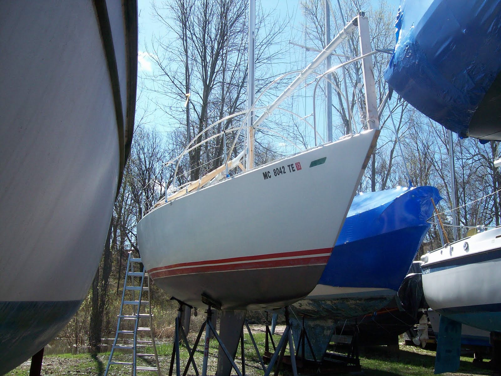 Shenanigans: A Chaser 29 Sailboat: Further prep the re-naming