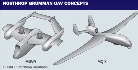 Northrop reveals two new UAV concepts ~ INDIAN DEFENSE NEWS