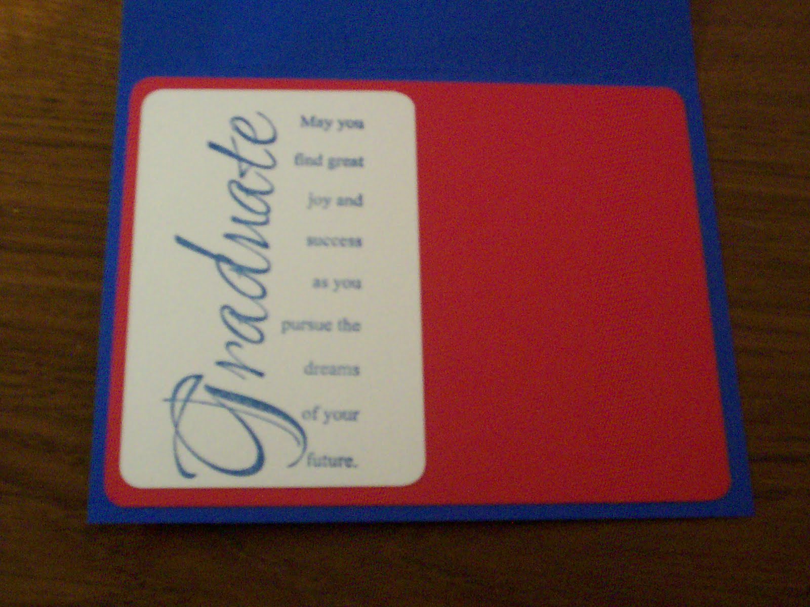 Stamping For My Kids Graduation Card Stamping For My Kids Graduation Card