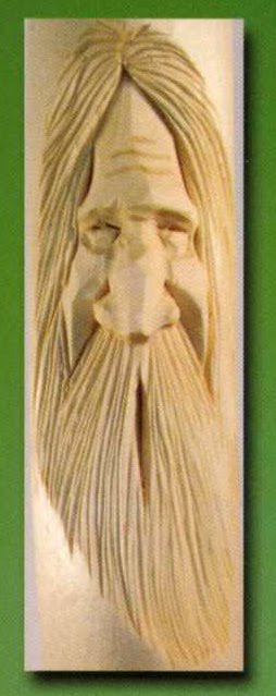 Sherwood Creations: Carving Faces in Hiking Sticks