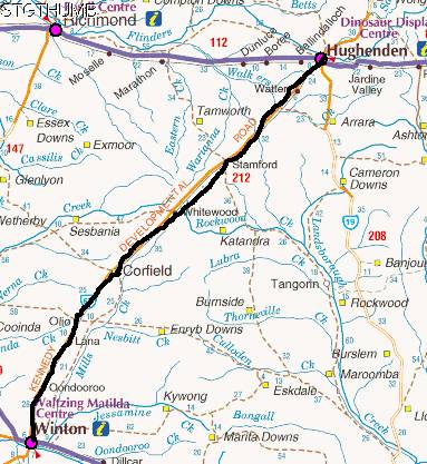 4 pedals & 4 paws: Winton to Hughenden