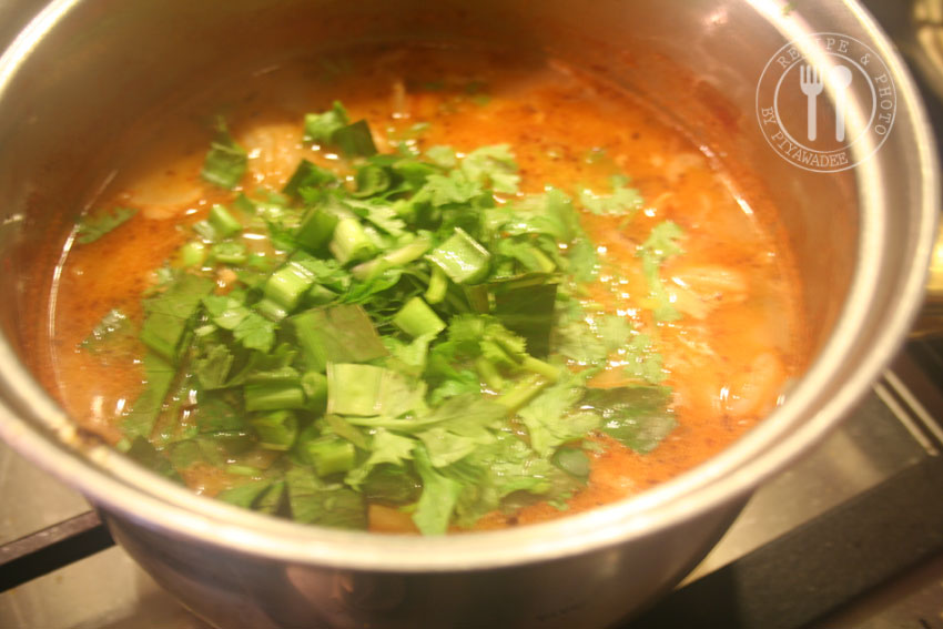 Pikante-zure garnalensoep : Tom Jam Koeng