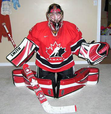 Butterfly Position Hockey