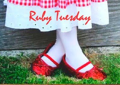 AUNTIE E's YARD and GARDEN: Ruby Tuesday- Birthday Party