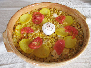 The World in My Kitchen: Arroz al Horno...a Warming Spanish Rice Dish