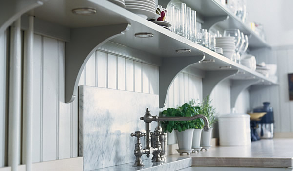 Houten keuken: Keukenverlichting - Kitchen Lights