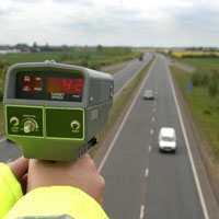 Technology: Speed Detection of moving vehicle using speed cameras