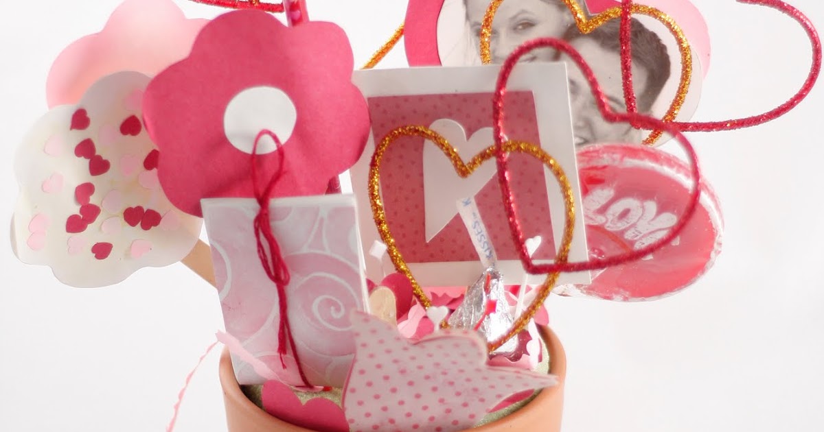 natalie's sentiments: Valentine Craft Idea - Pot of Love