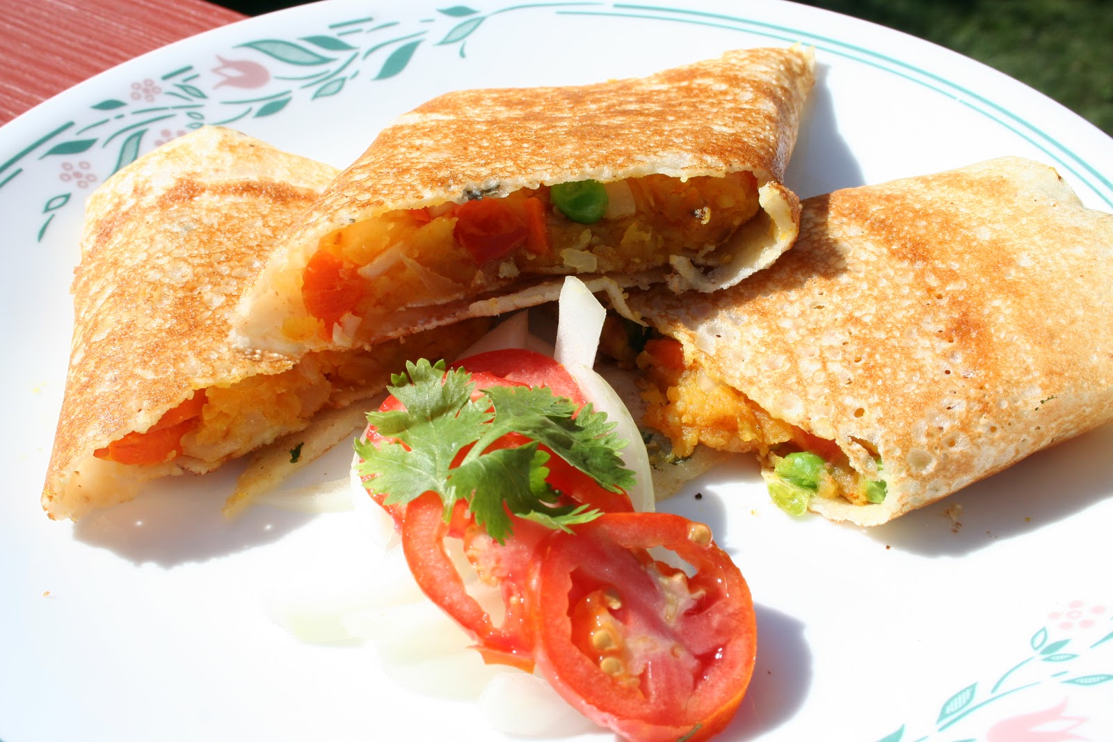 Spicy Spring Dosa ~ Smitha's Spicy Flavors, Simple and Healthy cooking