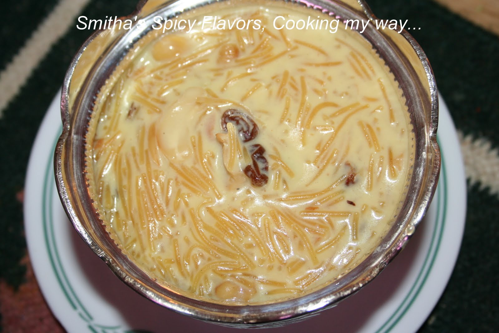 Semiya payasam / Vermicelli Kheer ~ Smitha's Spicy Flavors, Simple and ...