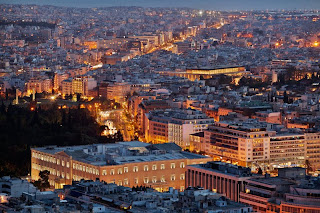 GREEK COLOR: Athens @ Dusk