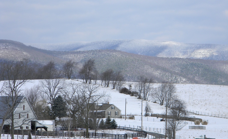 Appalachian Mountains Snow