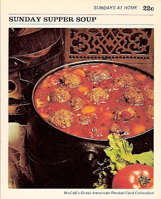 Family Night Dinner Ideas: Sunday Supper Soup (Meatball Soup)