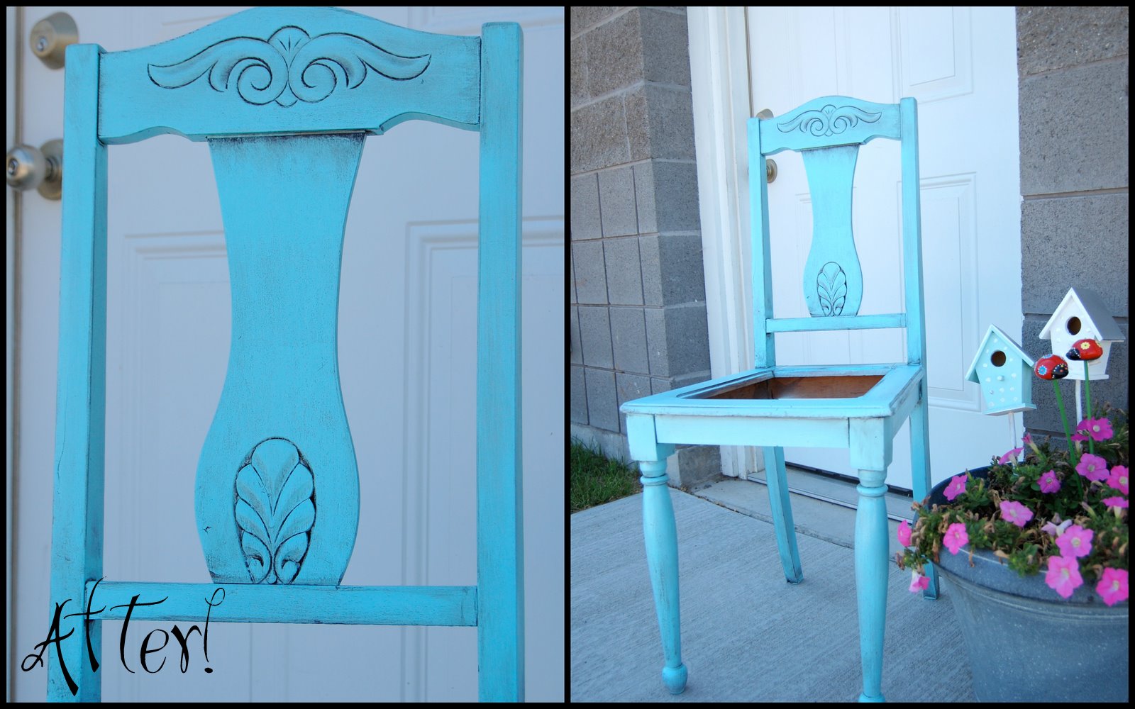 Catherina's Creative Corner: My Danish Great Grandmas antique Chair Revamp