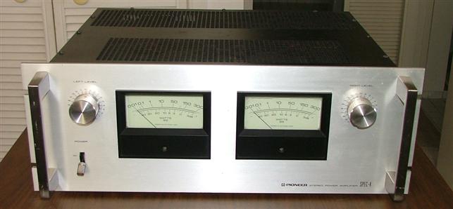My Classic Audio Pieces: PIONEER SPEC 4 POWER AMPLIFIER