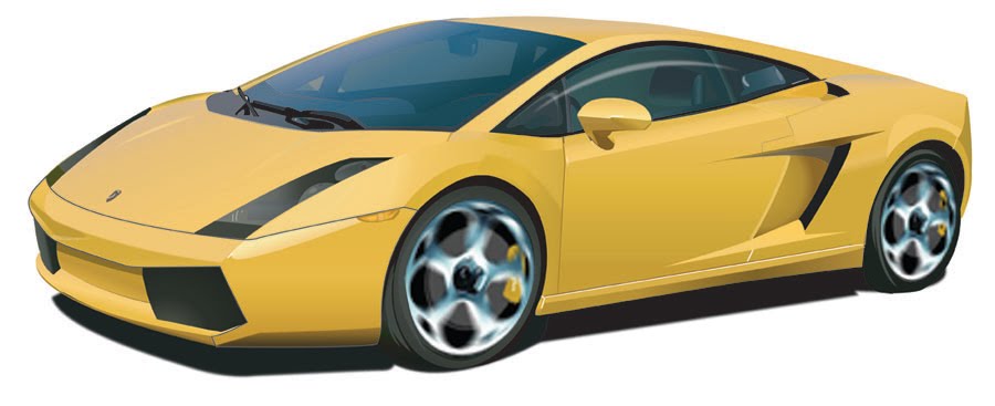 Richard Spark Graphic Design: Lamborghini Gallardo Adobe Illustrator Vector