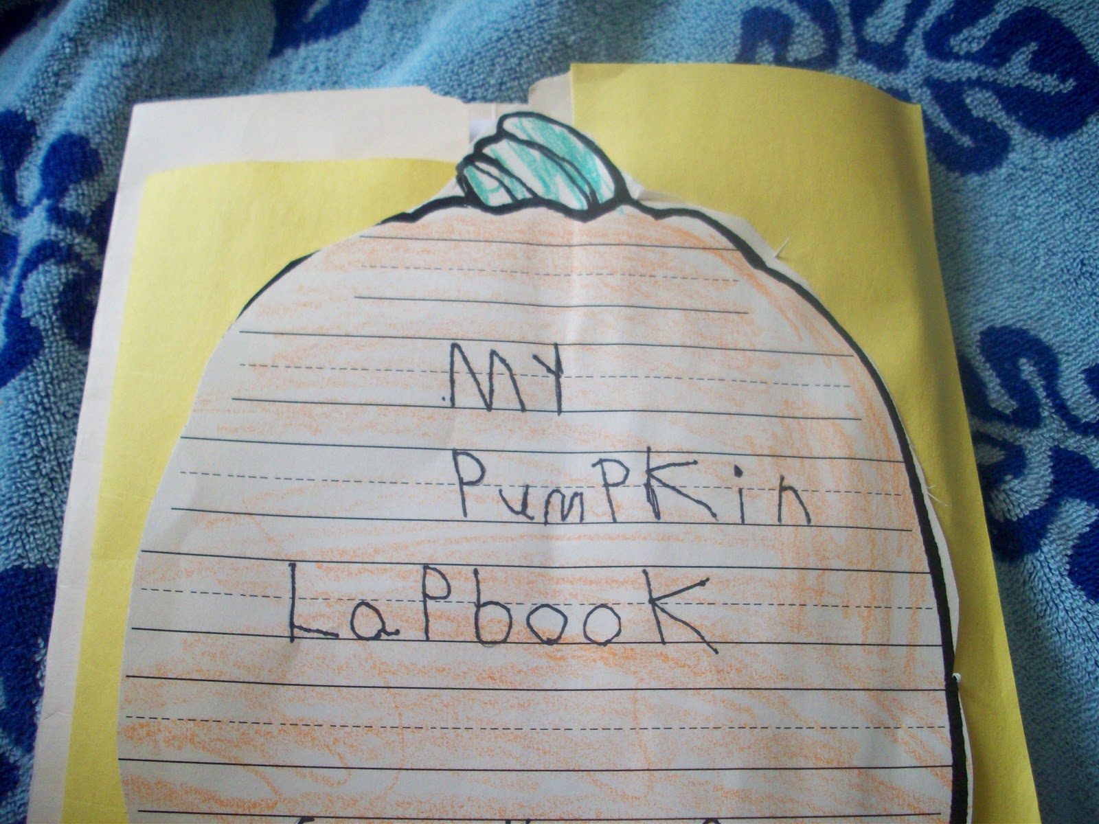 Adventum Academy: Pumpkin Lapbook
