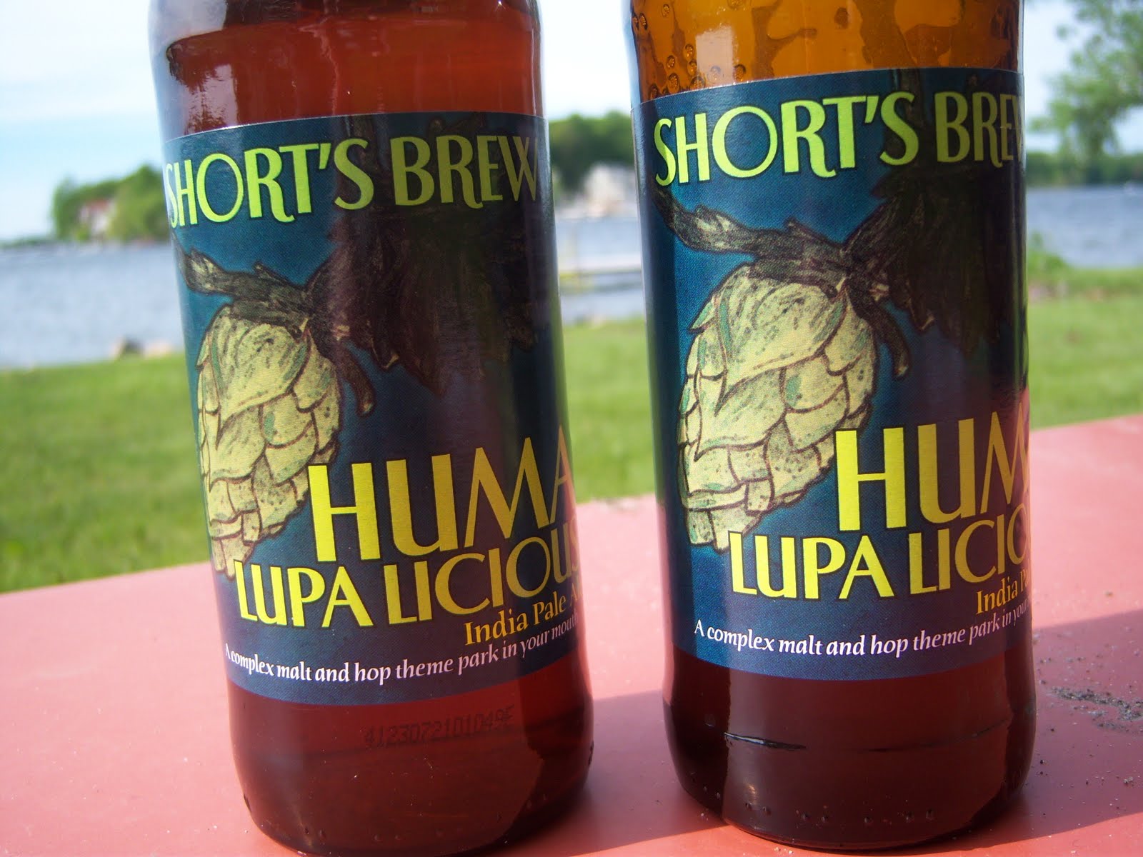what we’re drinking: 320. Short’s Huma-Lupa-Licious IPA