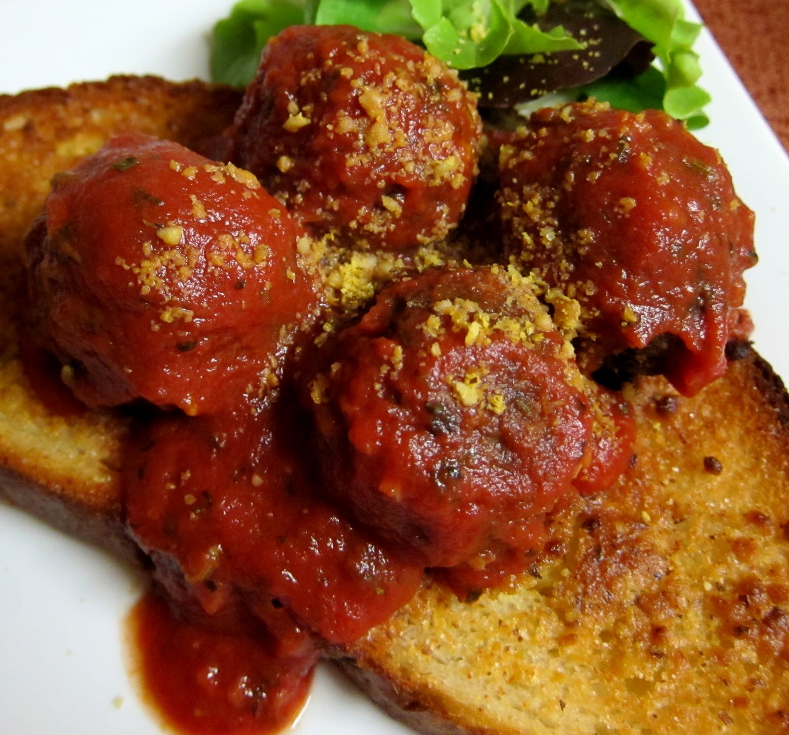 Garlic and Sea Salt: Italian Mushroom Walnut "Meatballs"