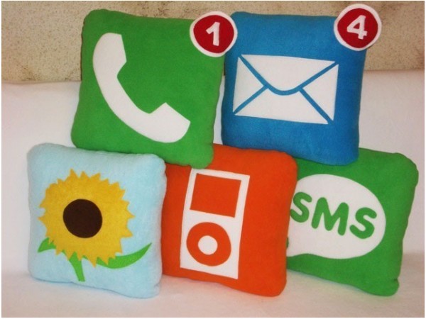 Worlds Beauty: iPhone icon pillows