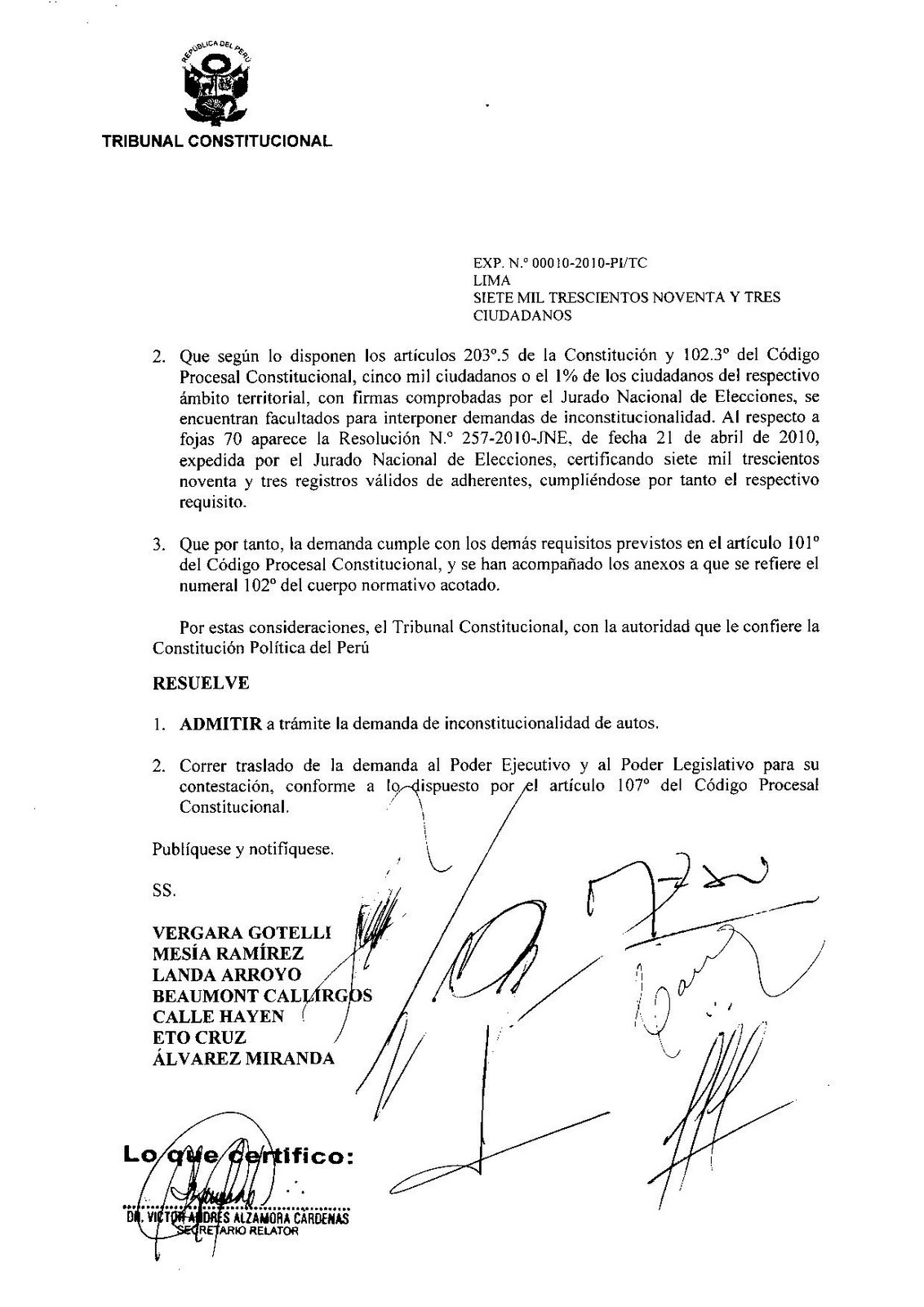 FALLO JUDICIAL DL 1057 EN LA CIUDAD DE TRUJILLO - CONATRA