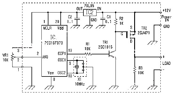 Control Light Controller Using PIC 16F873 | Controller Circuit