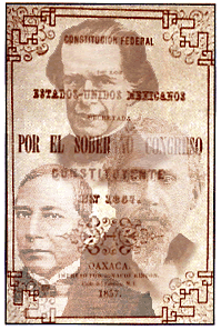 Fin de la Guerra de Reforma: Leyes de reforma y Constitucion de 1857